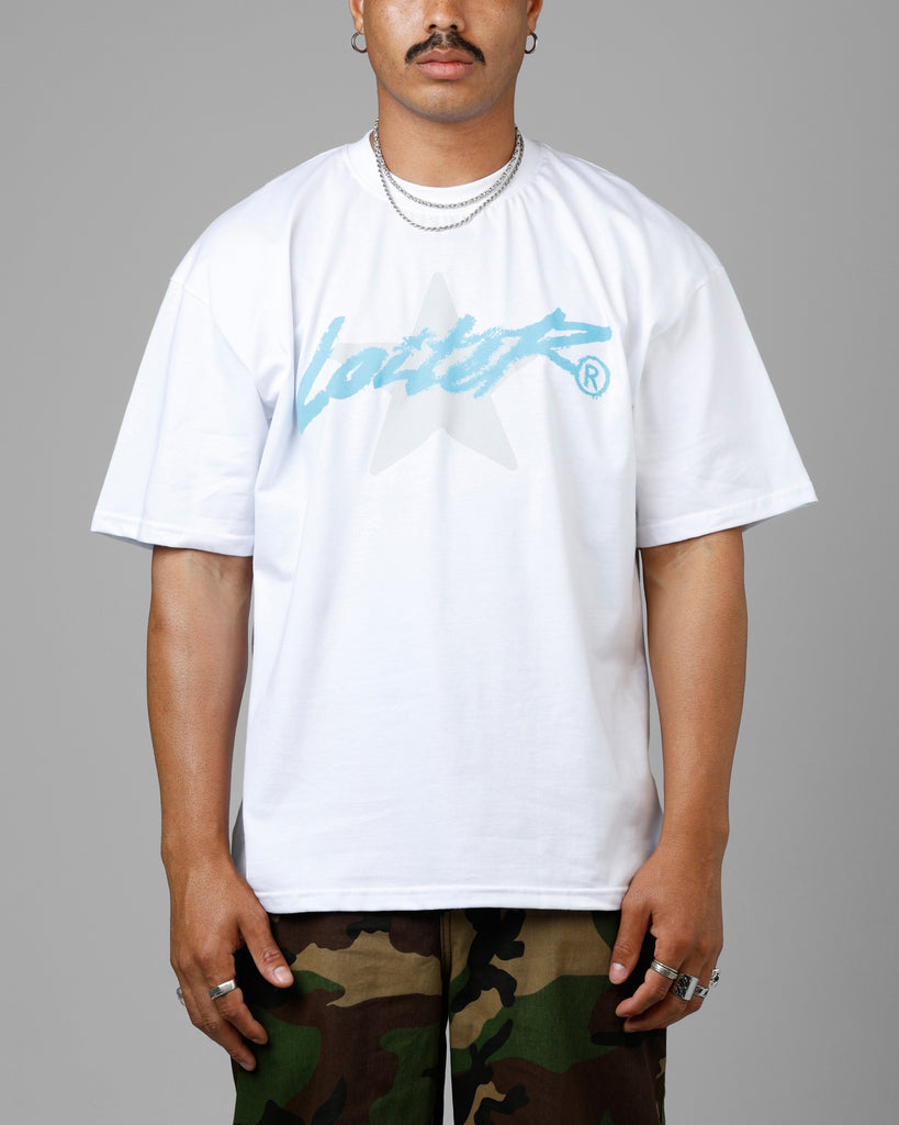 Loiter Universe T-Shirt White | Culture Kings NZ