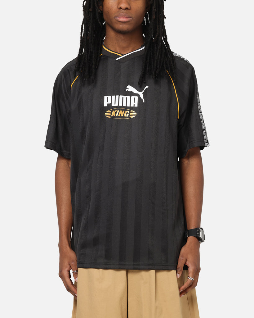 Puma King Relaxed Football Jersey Black | Culture Kings NZ
