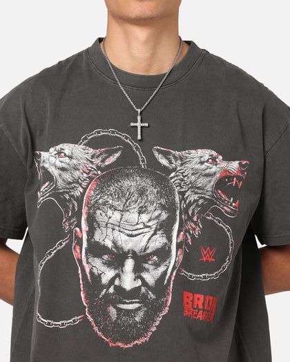 Culture Kings X WWE Bron Breaker Heavy T-Shirt Black Wash | Culture ...