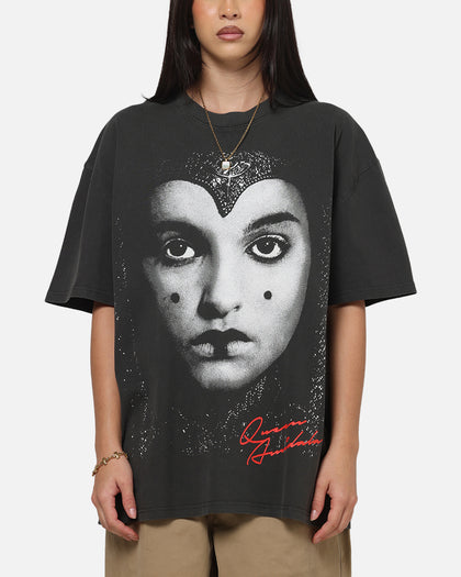 73Studio Star Wars Queen Amidala Heavy T-Shirt Black Wash | Culture ...