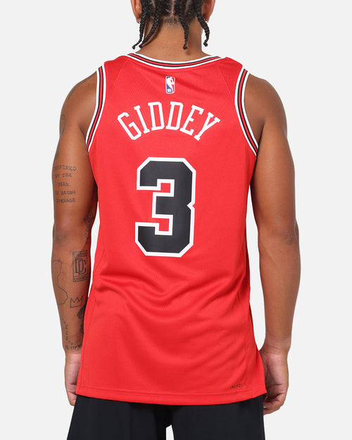 Nike Josh Giddey Chicago Bulls #3 Icon Edition Nike Dri-FIT NBA Swingm ...