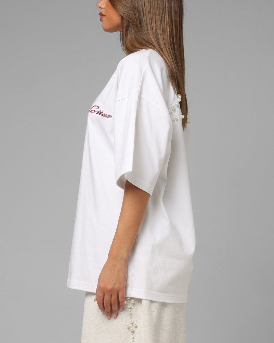 Loiter Pearl T-Shirt Off White | Culture Kings NZ