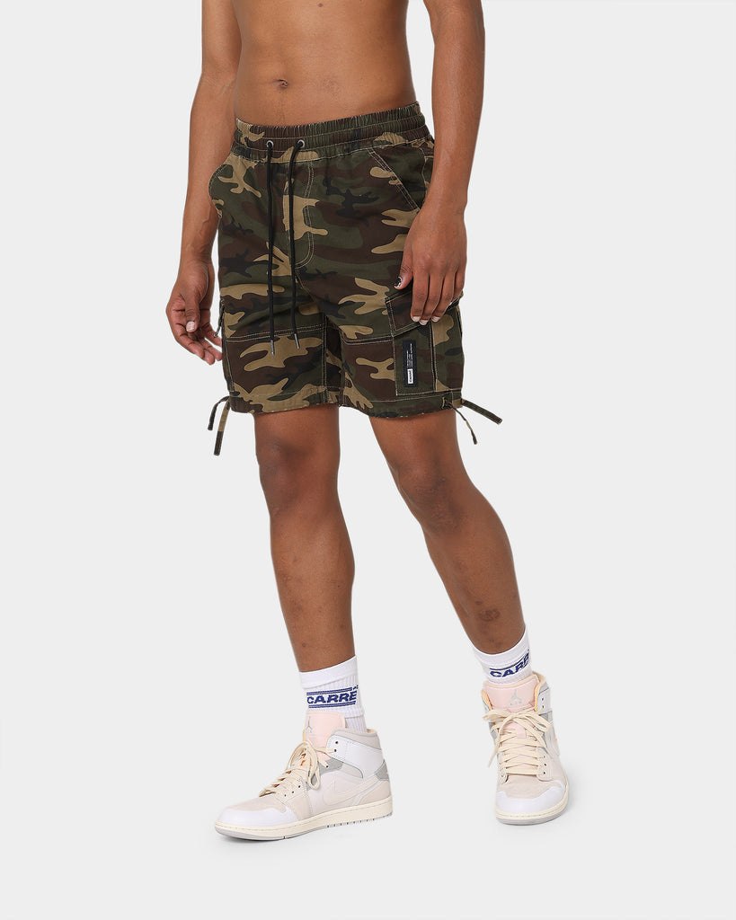 Carré Utility Cargo Shorts Camo | Culture Kings NZ
