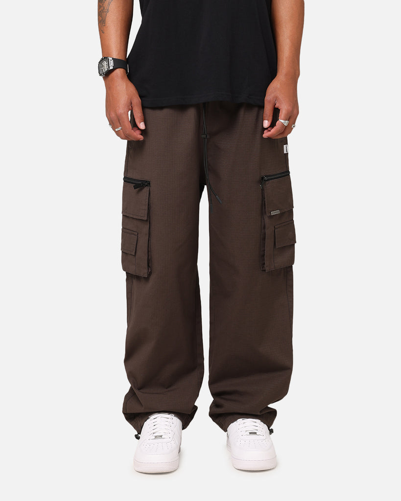 Carre Tactic Cargo Joggers Brown | Culture Kings NZ