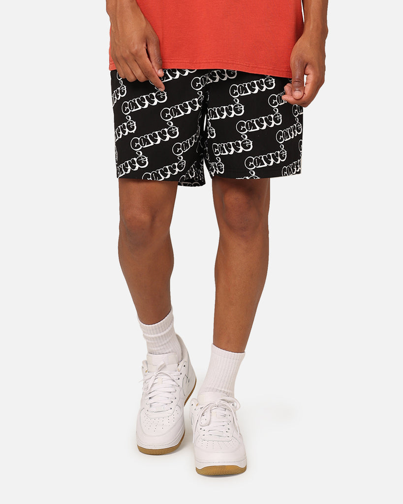 Carre Experience Slide Shorts Black | Culture Kings NZ