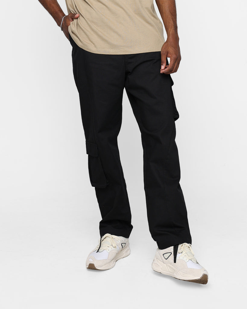 Renowned LA Renowned Lucid Raw Edge Cargo Pants Black | Culture Kings NZ