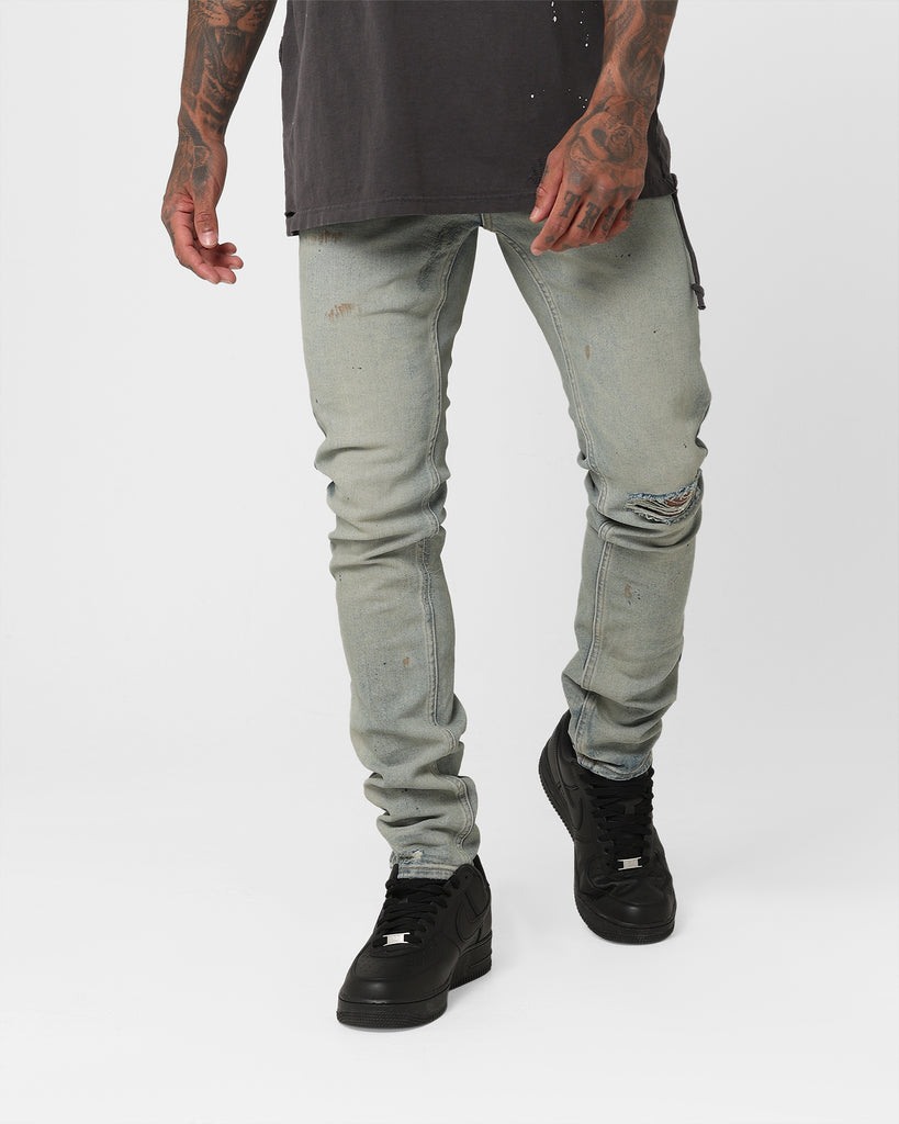 Ksubi X A$AP TyY Oil Slicker Jeans Denim/Linen | Culture Kings NZ