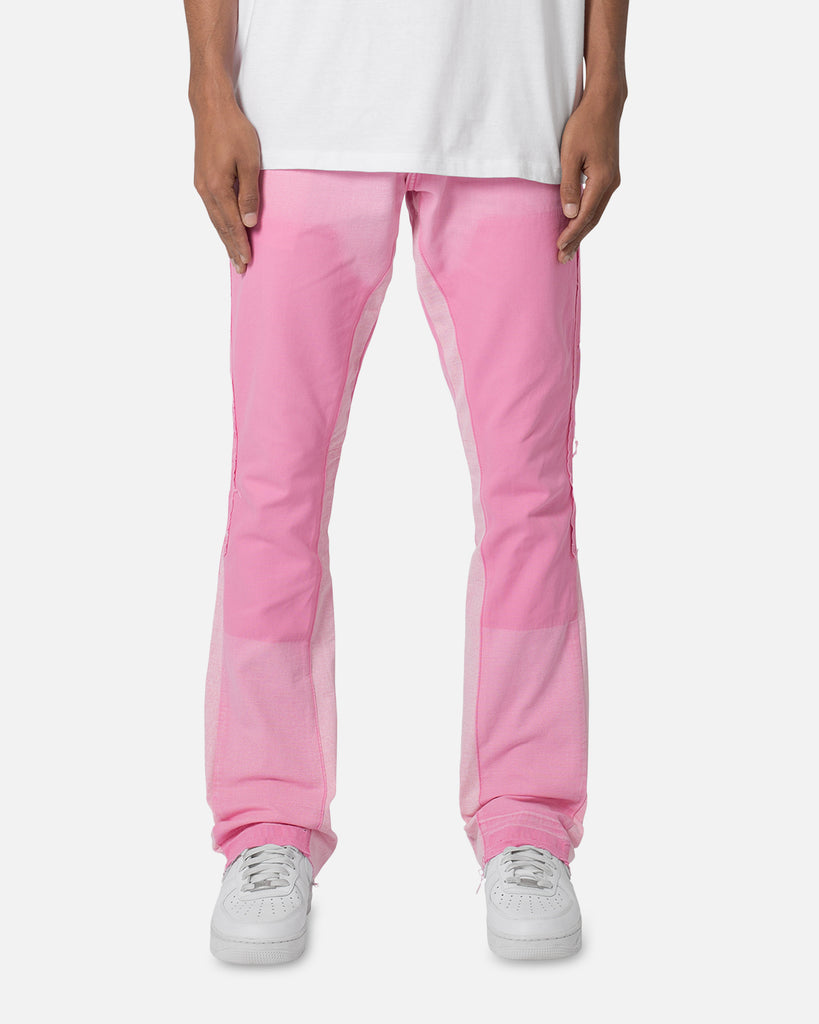 MNML B501 Flare Denim Jeans Pink | Culture Kings NZ