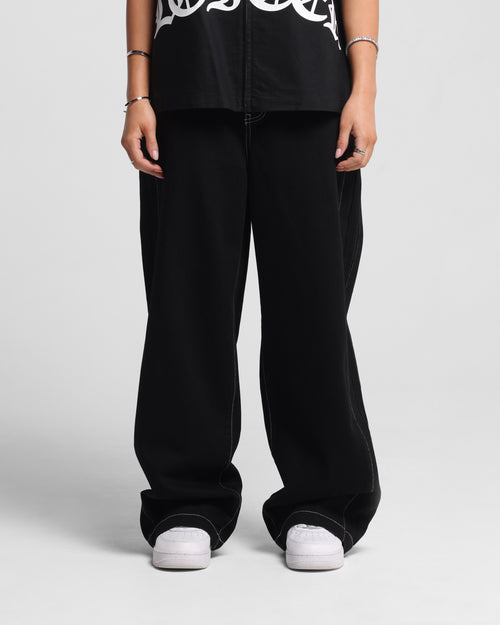 Loiter Shadow Jeans Black | Culture Kings NZ