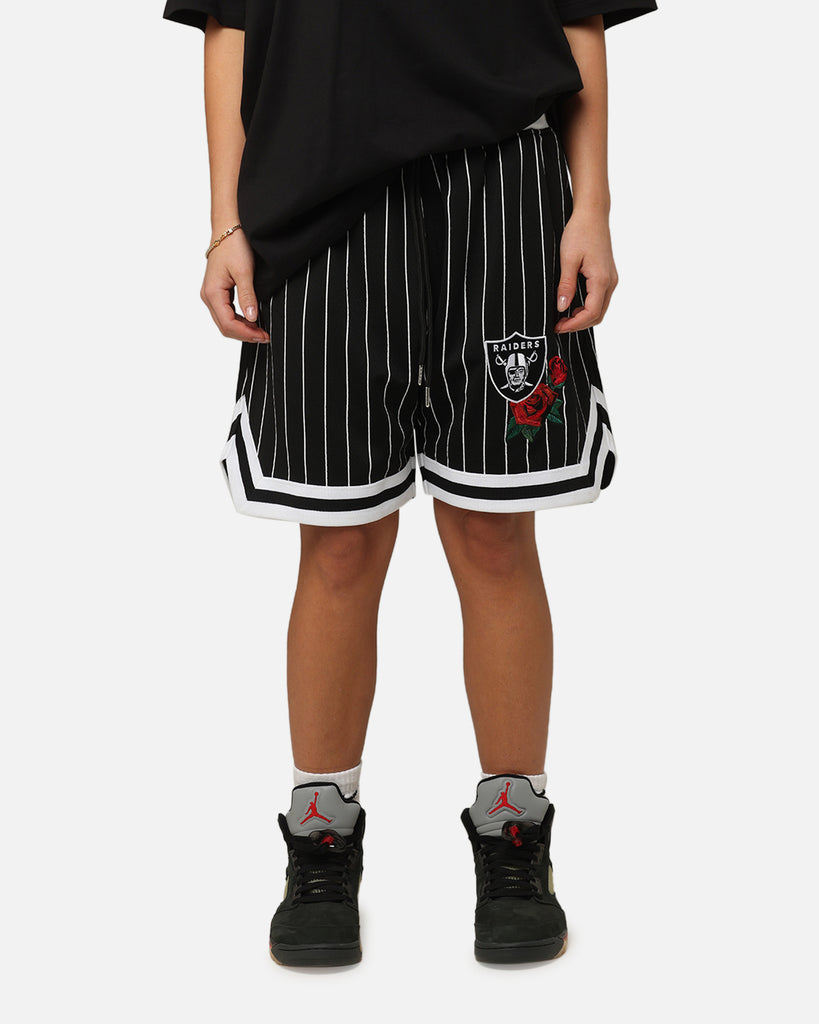 New Era Las Vegas Raiders Rose Mesh Shorts Black | Culture Kings NZ