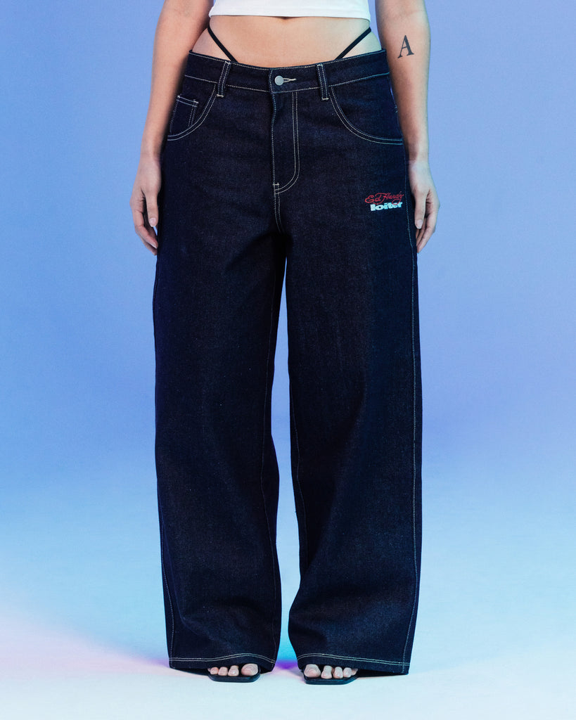 Ed Hardy By Loiter Denim Jeans Raw Indigo | Culture Kings NZ