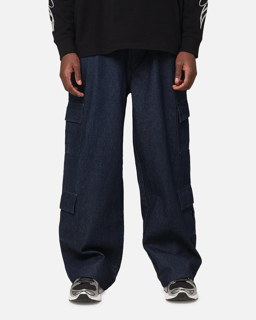 Carre Baggy Cargo Jeans Indigo Denim | Culture Kings NZ