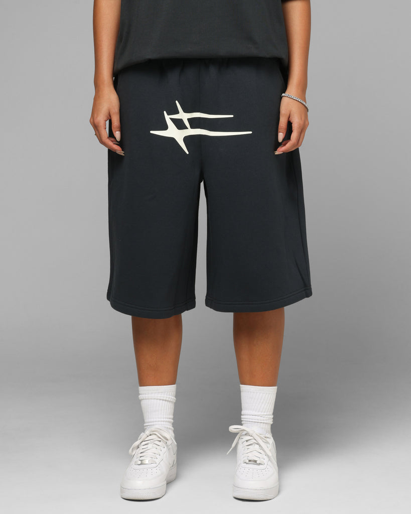 Loiter Hybrid Premium Shorts Charcoal | Culture Kings NZ