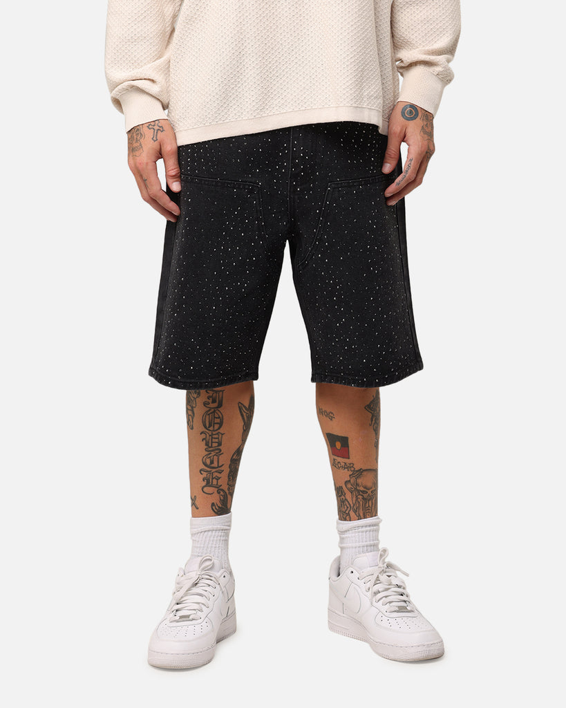 XXIII Diamond Buckle Back Jorts Black | Culture Kings NZ