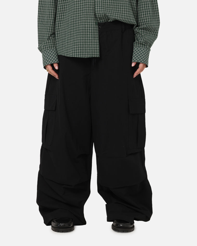 Carre Baggy Cargo Pants Black | Culture Kings NZ