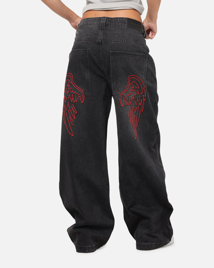 Saint Morta Amplus Revenant Jeans Black Shadow | Culture Kings NZ