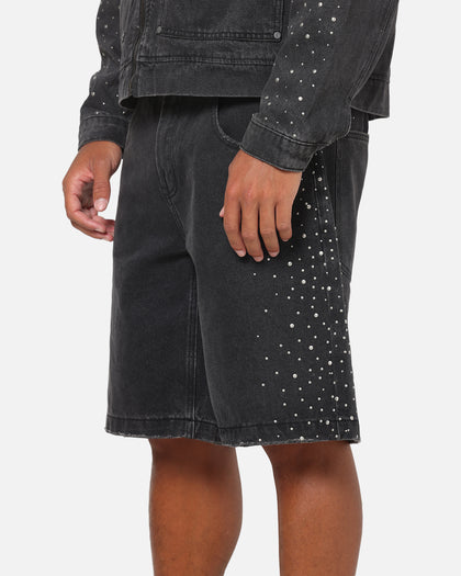 Saint Morta Amplus Divine Riot Jorts Black Shadow | Culture Kings NZ