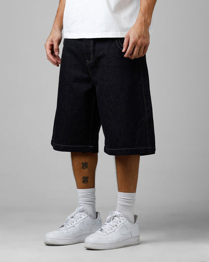 Loiter Star Born Denim Jorts Indigo | Culture Kings NZ