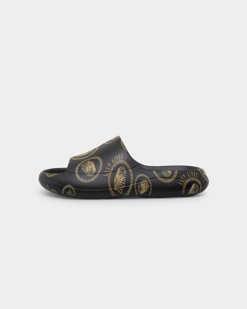 Last Kings Gold Tut Slide Black/Gold | Culture Kings NZ
