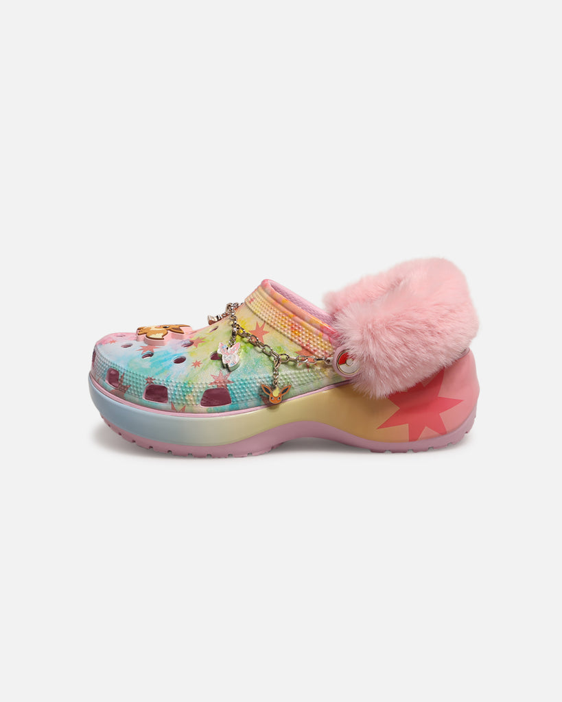 Crocs Women's Pokémon "Eevee" Platform Clog Multi | Culture Kings NZ