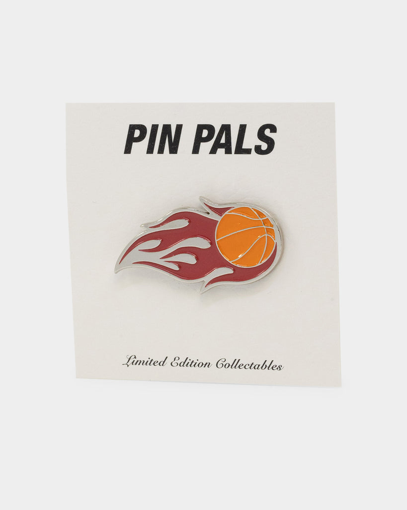 Pin Pals Ballin Pin Orange/Red | Culture Kings NZ