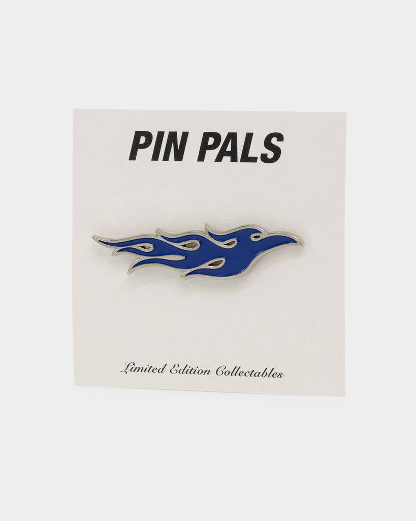 Pin Pals Tribal Flame Pin Blue | Culture Kings NZ