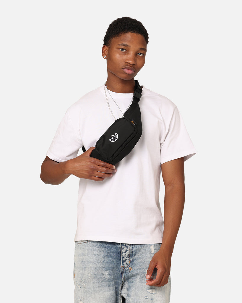 Adidas Premium Essentials Waist Bag Black | Culture Kings NZ