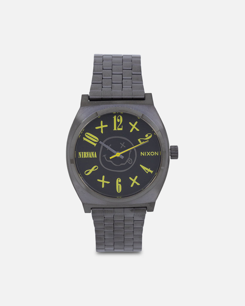 Nixon X Nirvana Time Teller Watch Black Nirvana | Culture Kings NZ