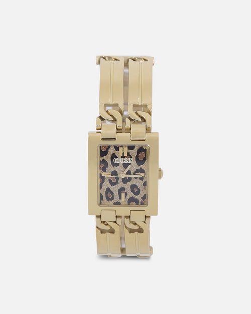 Guess Mainline Women's Mod ID Leopard Watch Gold | Culture Kings NZ