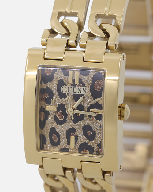 Guess Mainline Women's Mod ID Leopard Watch Gold | Culture Kings NZ