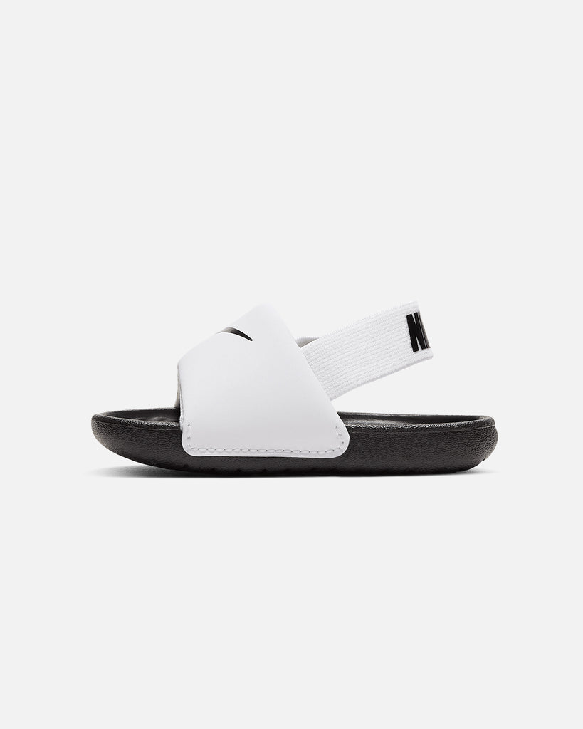 Nike Kids' Infant Kawa Slide White/Black | Culture Kings NZ