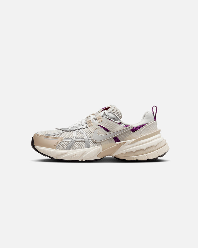 Nike Women's V2K Run Premium Light Bone/Metallic Silver-Sandrift ...