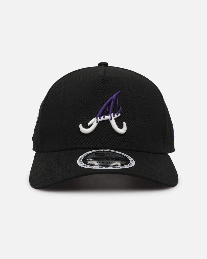 New Era Atlanta Braves 'Drip 3.0' 9FORTY A-Frame Snapback Black ...