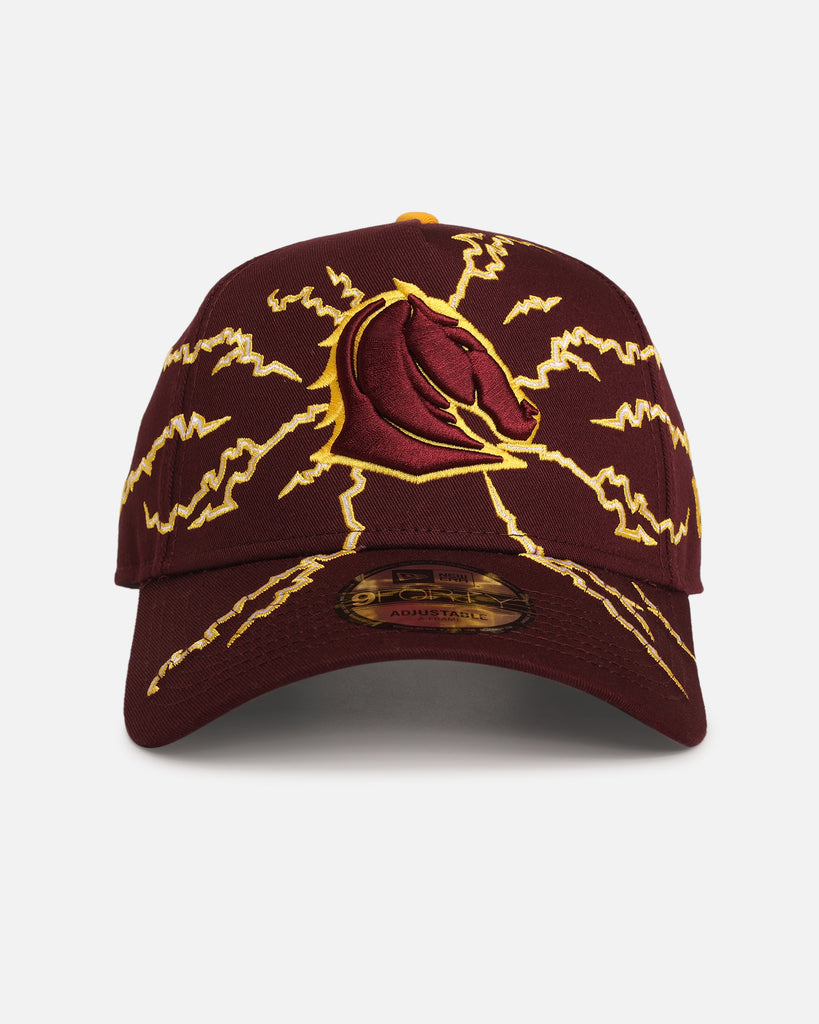 New Era Brisbane Broncos 'NRL Electric' 9FORTY A-Frame Snapback Offici ...