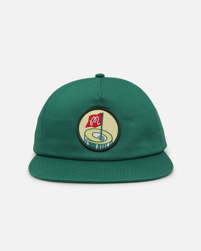 Malbon Pin High Painters 6 Panel Snapback Kelly Green | Culture Kings NZ