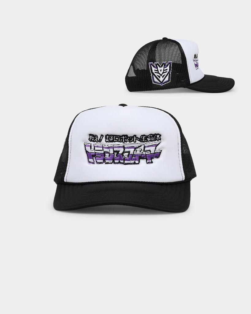 Goat Crew X Transformers Decepticons Trucker Snapback White/Black ...