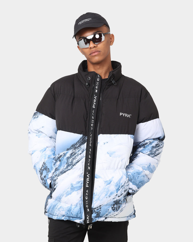 PYRA PYRA X Mark Clinton Puffa Jacket Black | Culture Kings NZ