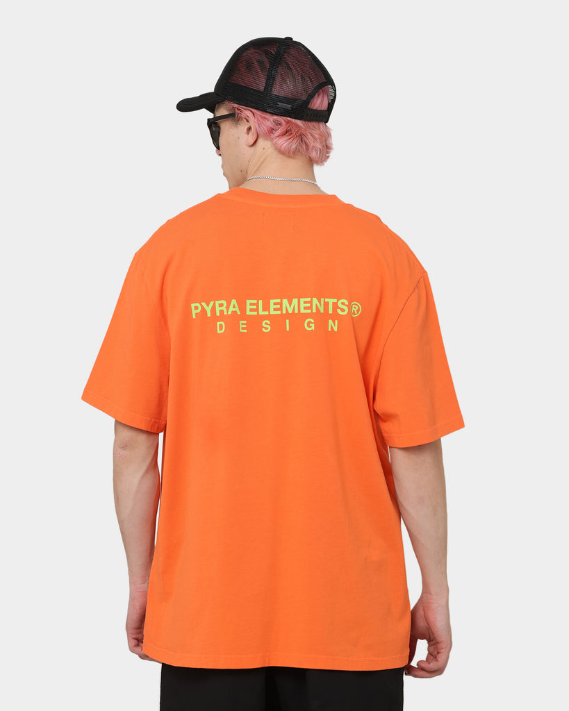 PYRA Design Logo T-Shirt Orange | Culture Kings NZ