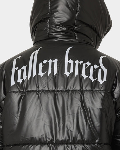 Fallen Breed Logo Puffer Jacket Black | Culture Kings NZ