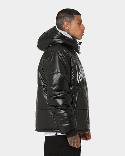 Fallen Breed Logo Puffer Jacket Black | Culture Kings NZ
