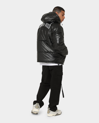 Fallen Breed Logo Puffer Jacket Black | Culture Kings NZ