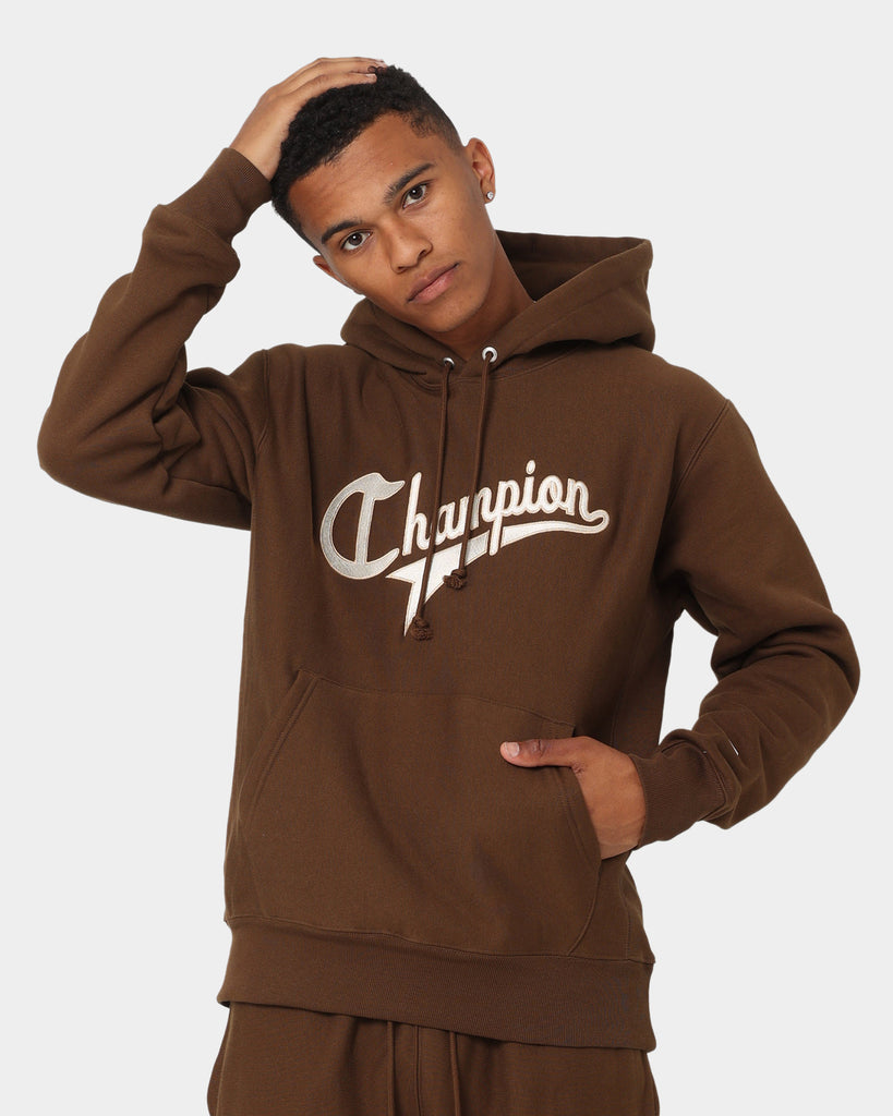 Champion Reverse Weave Cursive Logo Hoodie Dance Monkey | Culture Kings NZ