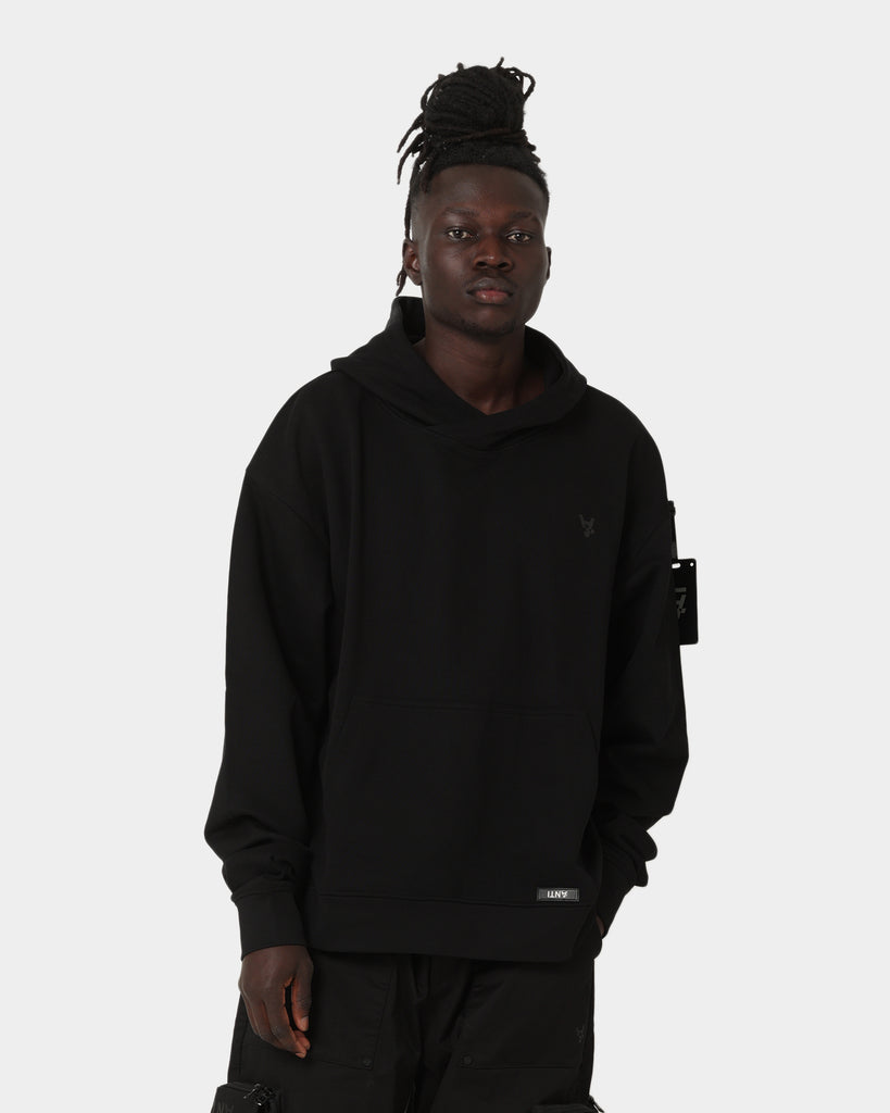 The Anti Order Boxy Drop Shoulder Hoodie Black | Culture Kings NZ