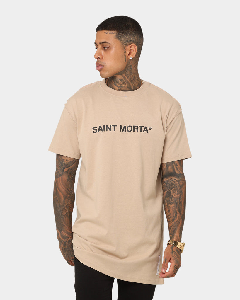 Saint Morta Official Taped Lafayette T-Shirt Stone | Culture Kings NZ