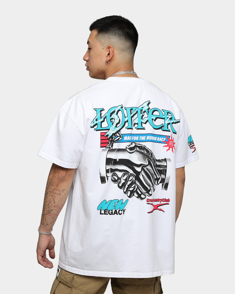 Loiter New Legacy Ultra Premium Vintage T-Shirt White | Culture Kings NZ