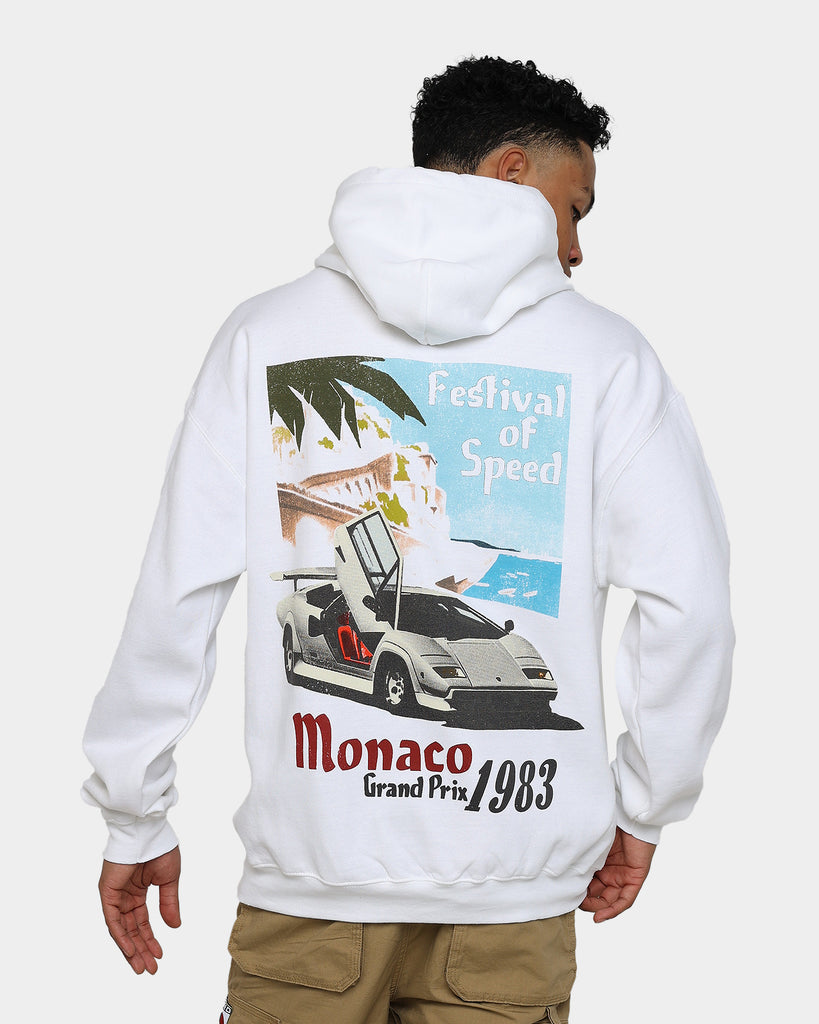 Goat Crew Monaco 1983 Hoodie White | Culture Kings NZ