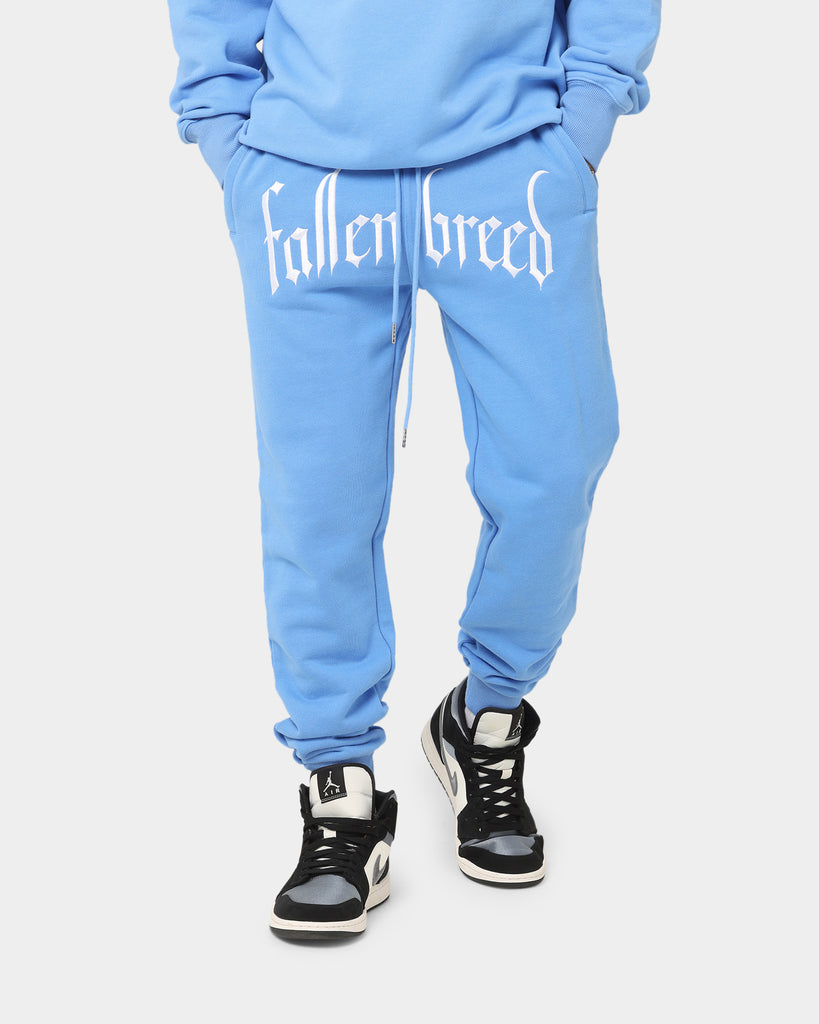 Fallen Breed Logo Sweatpant Carolina Blue | Culture Kings NZ