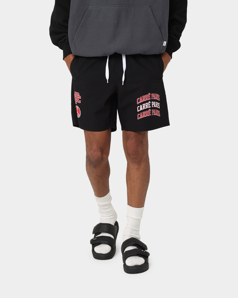 Carré Team Slide Shorts Black | Culture Kings NZ