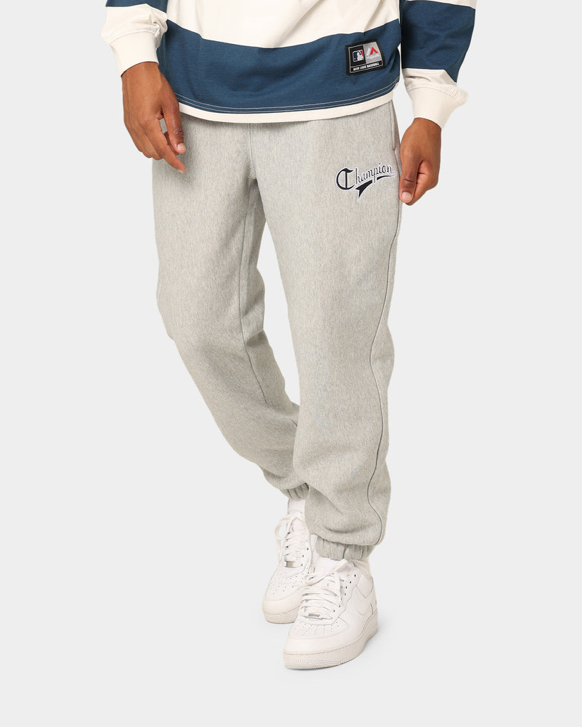 Champion Reverse Weave Cursive Logo Jogger Oxford Heather | Culture ...
