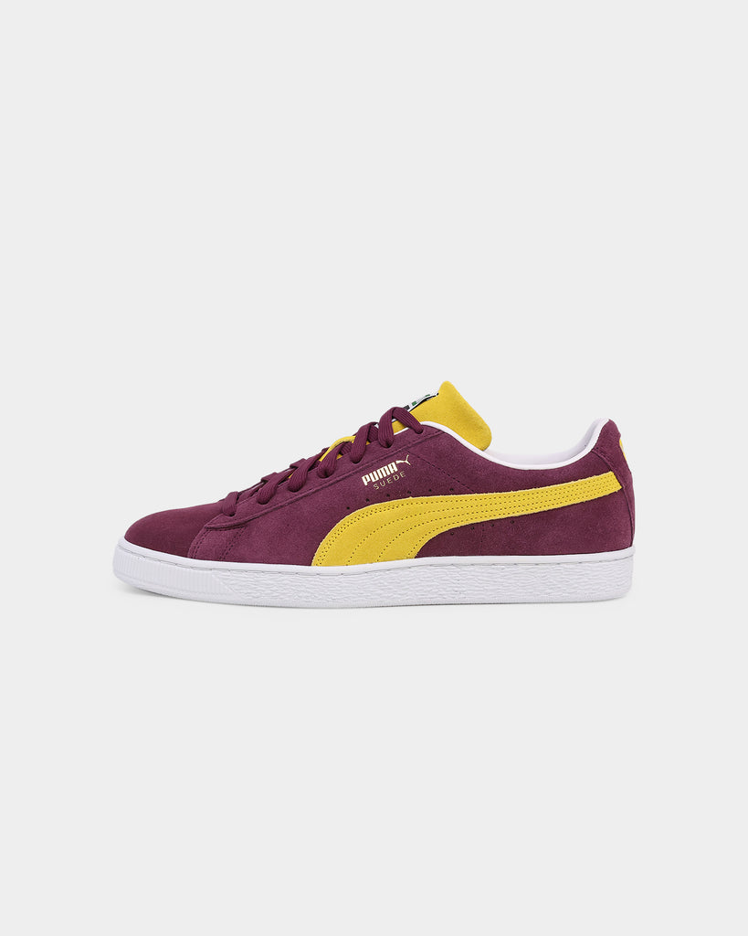 Puma Suede Classic XXI Grape Wine/Dandelion | Culture Kings NZ